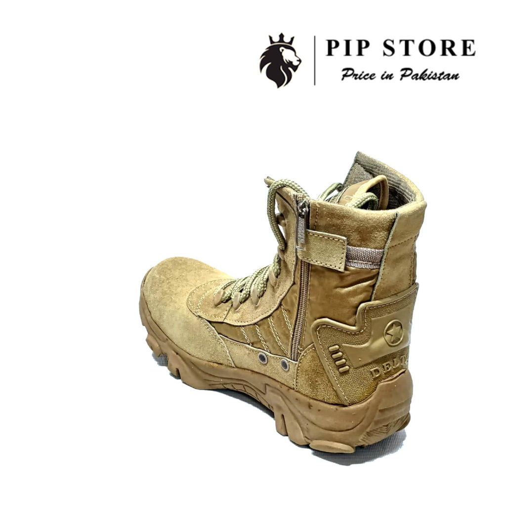 Delta Men Tactical Military Combat Outdoor Hiking Boots Beige – Price ...